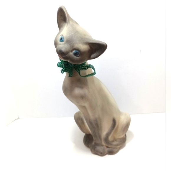 Unknown | Accents | Siamese Cat Statue Figure Home Decor Mid Century ...